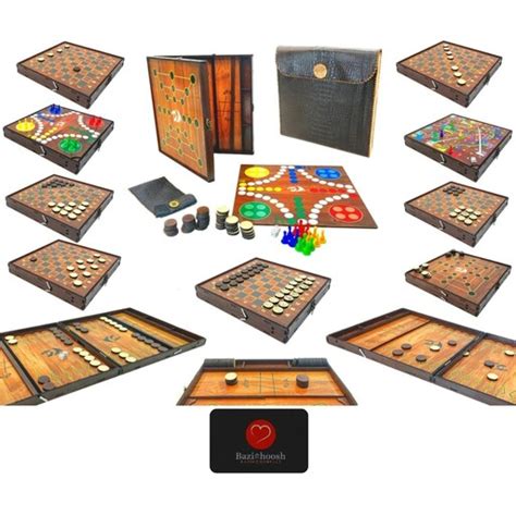 خرید و قیمت مجموعه ی بازی های 12عددی شطرنج ، منچ و مار پله ، دوز و