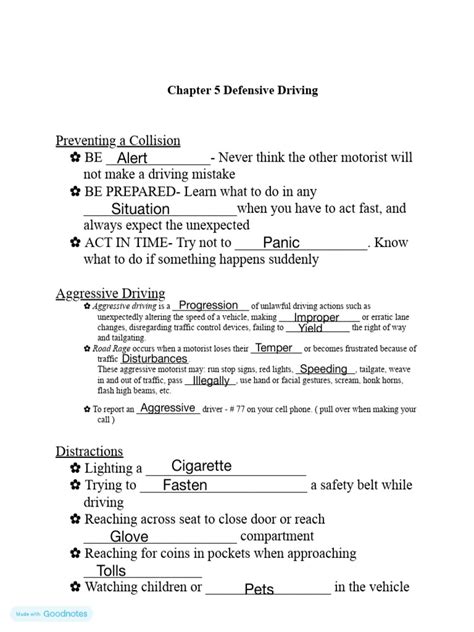 Chapter5notes Pdf Traffic Traffic Collision