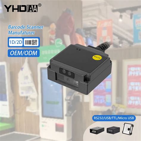 High Performance Fixed Mount Qr Code Reader Oem Embedded 1d 2d Scanning