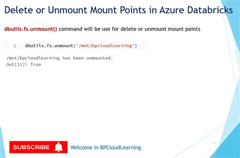 List Mount Points In Azure Databricks At Jeffrey Boutte Blog