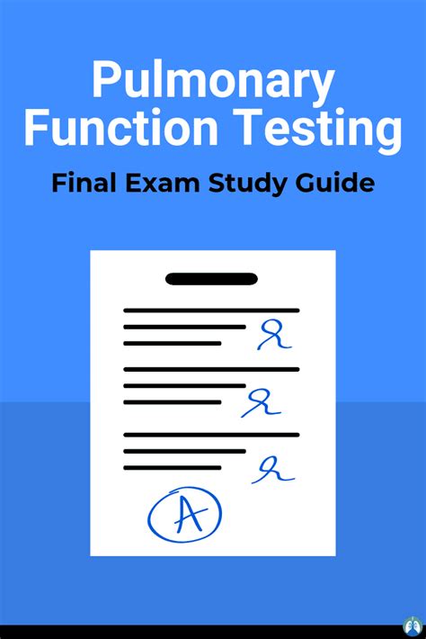 Pft Final Exam Practice Questions Pulmonary Function Testing
