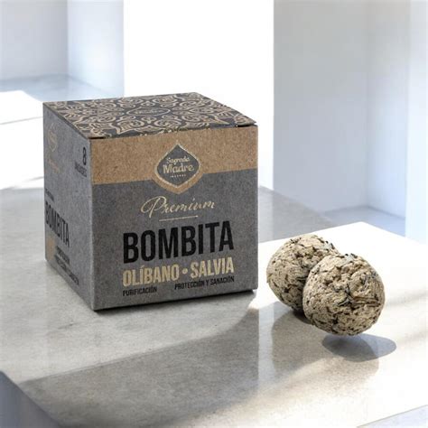Bombinha De Defumação Sagrada Madre Premium Olíbano E Sálvia C 8un