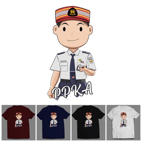 Jual Kaos Karakter Karyawan Kai “ Ppka “ Shopee Indonesia