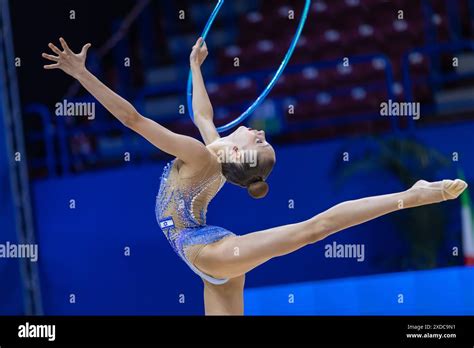 Munits Daniela Isr During Fig Rhythmic Gymnastics World Cup At