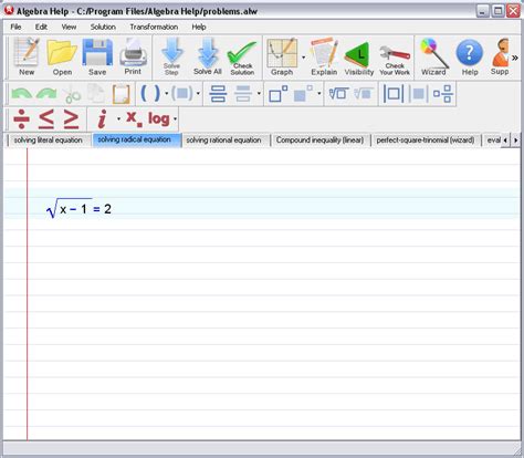 Solving Radical Equations Calculator With Steps