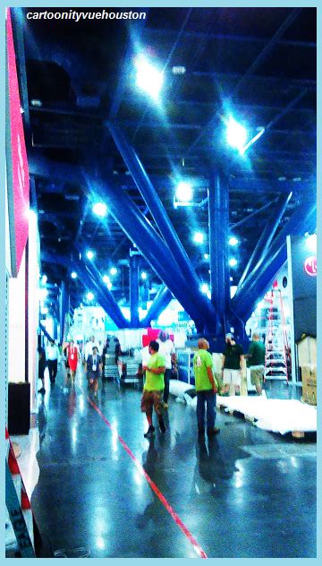 Inside Grb Centers Hall D For 2018 Hitech Houston Show Cartoonityvuehouston