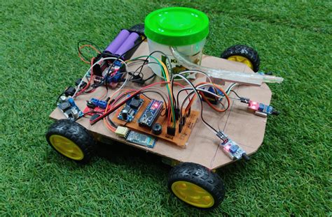 Fire Fighting Robot Using Arduino Fyp Project Pk