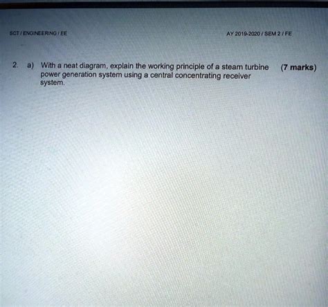 SOLVED SCTI ENGINEERING EE AY SEM FE A With A Neat Diagram Explain The Working