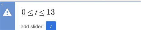Solved What Is The Inequality Notation For0≤t≤13
