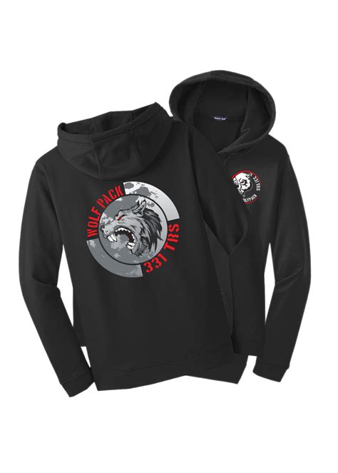 331st Wolfpack Wicking Hoodie Lackland Shirt Shop