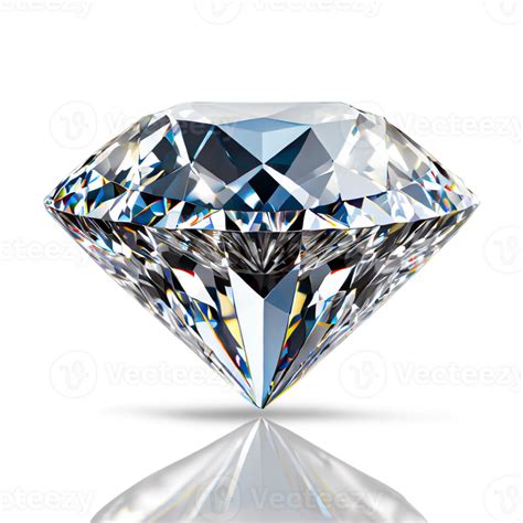 Ai Generated A Large Clear Shiny Diamond 41642927 Png