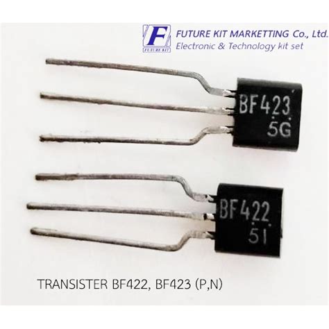 Future Pack Fp3018 Transistor Bf422bf423 Pn เบอร์ละ 2 ตัว Shopee