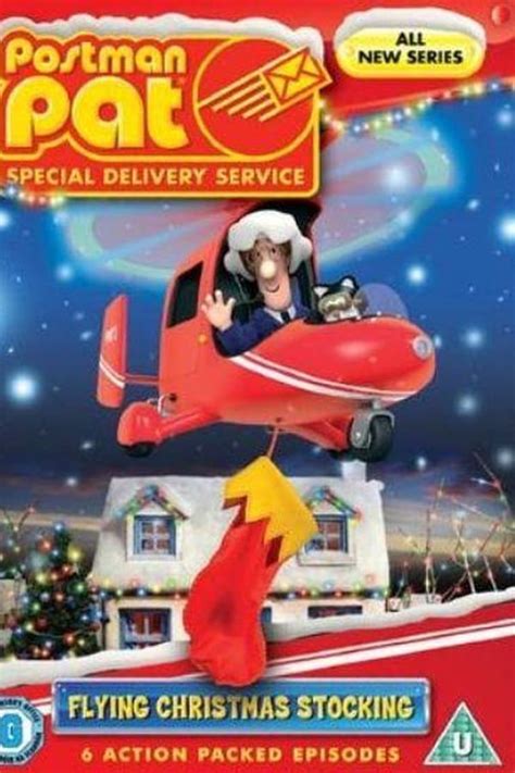 Postman Pat Special Delivery Service Flying Christmas Stocking 2010