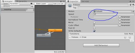 Unity How Come Changing The Speed Of An Animation Isnt Making The Animation Speed Up Game