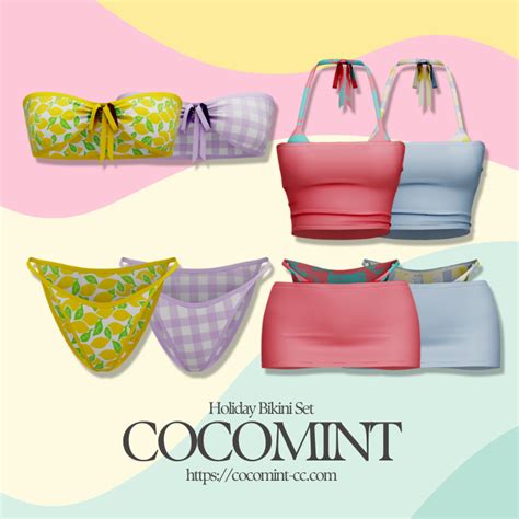 Sims 4 Cc Swimwear Bikinis