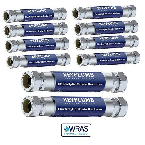 10x Keyplumb Inline Electrolytic Scale Reducer Inhibitor 15mm