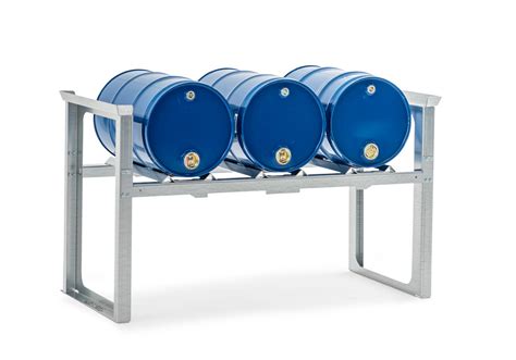 Drum Rack Dispensing Station For 3 X 60 Litre Drums Stackable 1429 X 682 X 837 Mm