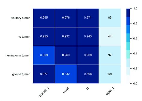 Mri Classification Report Download Scientific Diagram