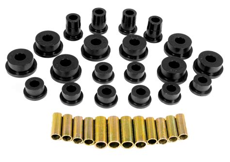 Prothane 88 Pontiac Fiero Rear Trailing Arm Bushings Black Red Fox