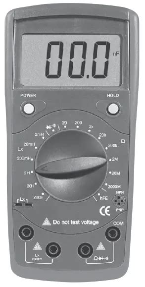 Uni T Ut602 603 Modern Inductance Capacitance Meters Instruction Manual