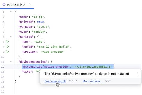 Typescript Intellij Idea 文档