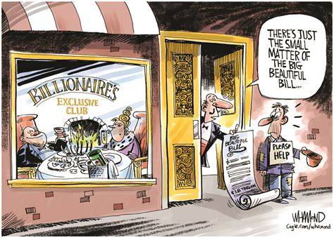 5 Richly Deserved Political Cartoons About Tax Breaks For Billionaires The Week