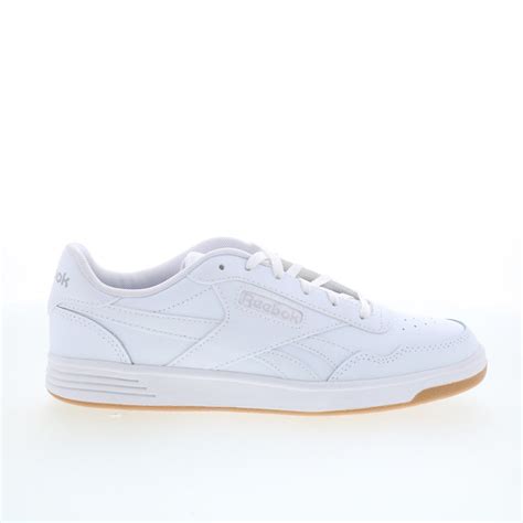 Reebok Court Advance Womens White Leather Lace Up Lifestyle Sneakers S