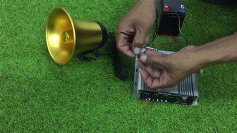 ลำโพงฮอร์น Best Bh 530 พร้อมสายtr Ster บรบือโทรทัศน์ Youtube