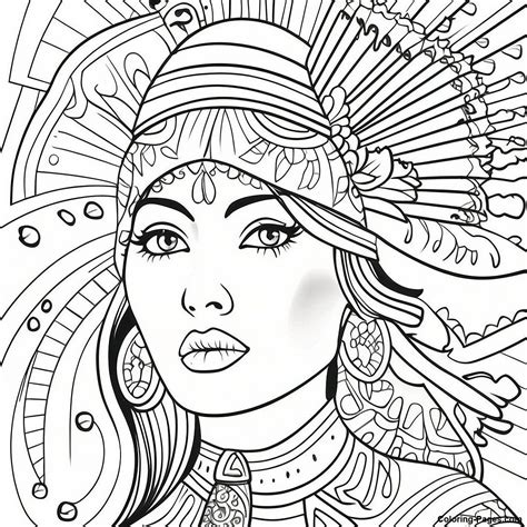 Chicano Coloring Pages