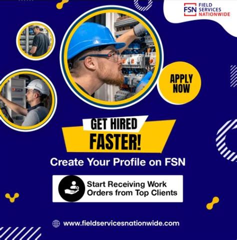 Field Services Nationwide On Linkedin Fieldtechnician Fsnplatform