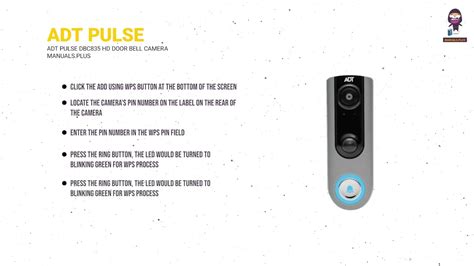 Adt Pulse Dbc835 Hd Doorbell Camera Features Installation And Setup Youtube