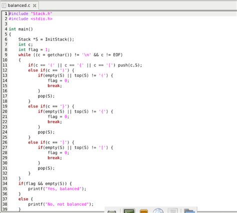 Solved Exercise 1 Balancing Brackets In This Exercise You