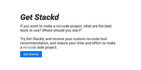 Side Project Stack Product Information And Latest Updates 2025