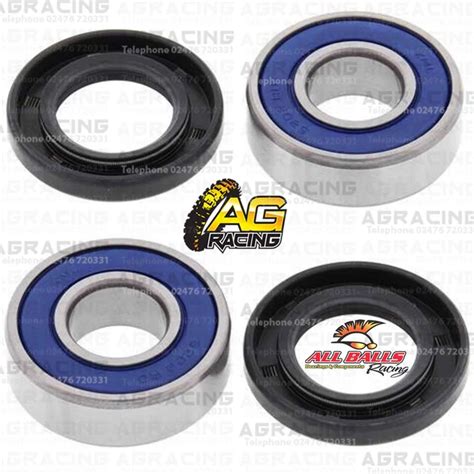 All Balls Front Wheel Bearings And Seals Kit For Kawasaki Kdx 200 1995 95