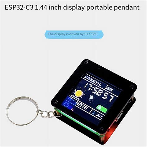 esp32 c3 development board 1 44inch lcd screen desktop trinkets