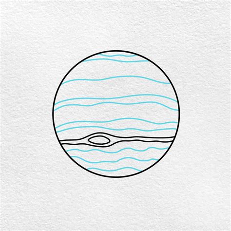 Easy Draw Jupiter The Planet