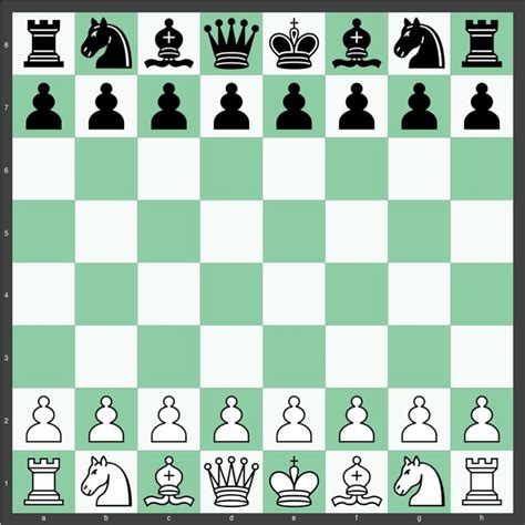 Printable Chess Board And Pieces