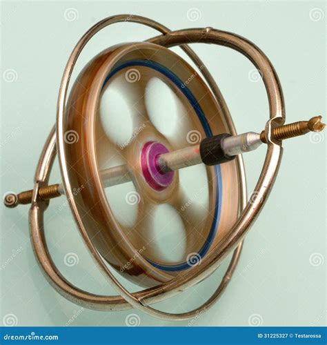 Gyroscope In Color Stock Image Image Of Ship Turn Gyroscope 31225327