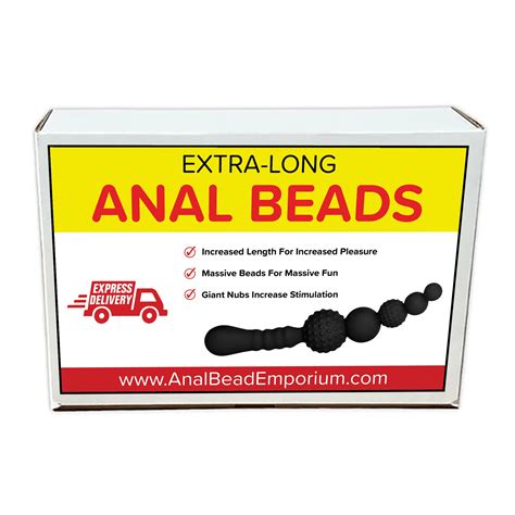 Extra Long Anal Beads Etsy