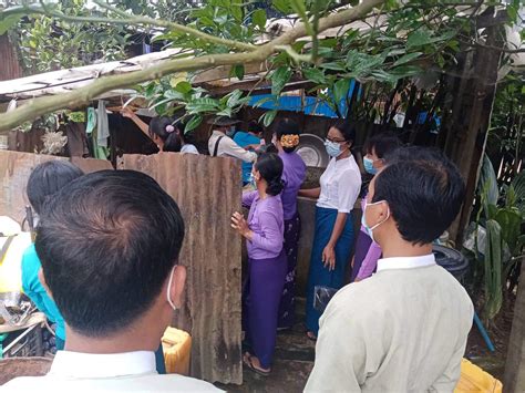 ဆွမ်ပရာဘွမ်မြို့ပေါ်ရပ်ကွက်များ၌ သွေးလွန်တုပ်ကွေးရောဂါ ကြိုတင်ကာကွယ်ရေး