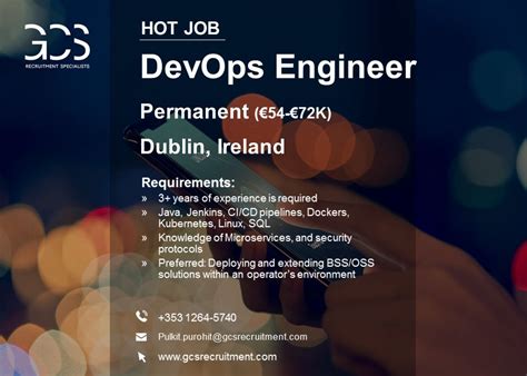 Dublin Ireland Devops Devopsengineer Devopsjobs Dublinjobs