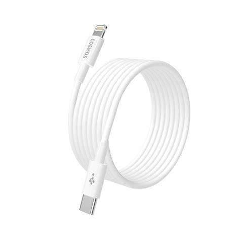 Cosmos Usb C Kabel Oplader Usbc Naar Lightning Oplaadkabel Geschikt Voor Apple Iphone