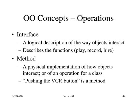 Ppt Information Systems Analysis And Design Overview Of Ooad Uml