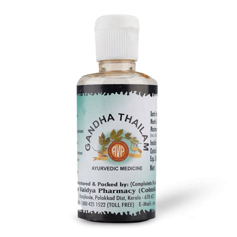 Gandha Thailam 25ml Healing Through Ayurveda