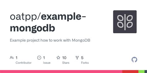 GitHub Oatpp Example Mongodb Example Project How To Work With MongoDB