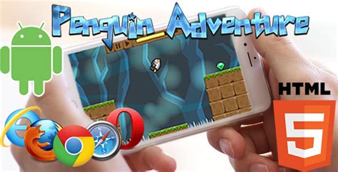 Penguin Adventure Html5 Game Capx By Noobgames Codecanyon