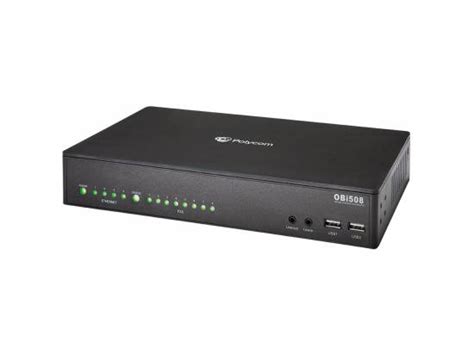 Polycom Obi508 8 Port Ata Voice Adapter 8 Fxs 2200 49552 001
