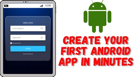 build an android app from scratch create android login app quick tutorial step by step
