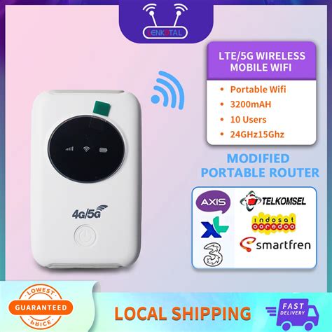 Jual H808 Mod4G Modem Router Unlocked Bypass Unlimited Hotspot Portable WIFI Router Sim Card 4G