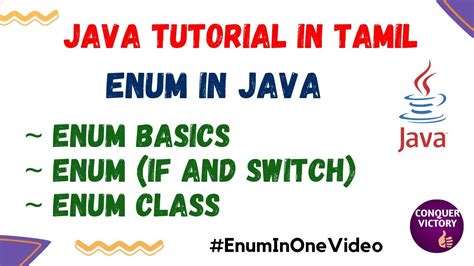 49 Enum In Java In Tamil Enum Class Enum Using If And Switch Enum In Tamil Java In